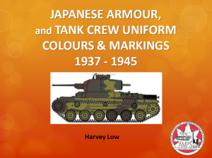 Japanese Tank Colours 1937-1945 – MiniArmour