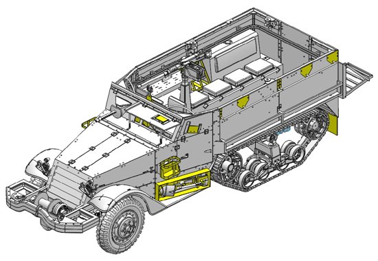 IDF M3 Halftrack from Dragon – MiniArmour